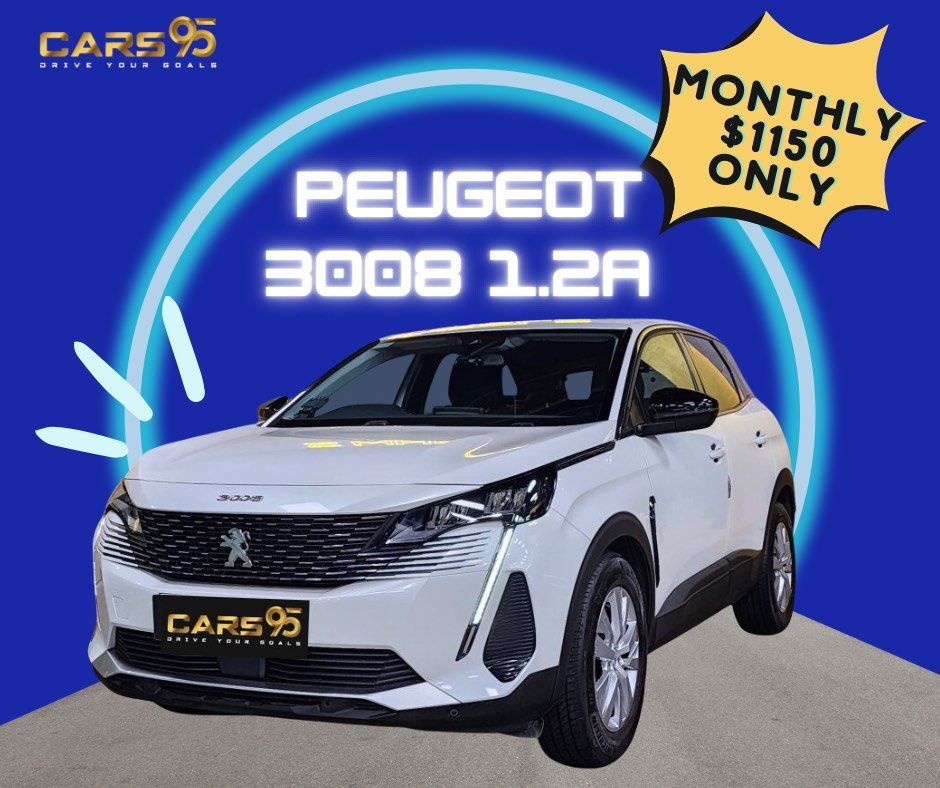 Peugeot 3008 1.2 PureTech EAT8 Active Premium (A), Cars, Used Cars on Carousell