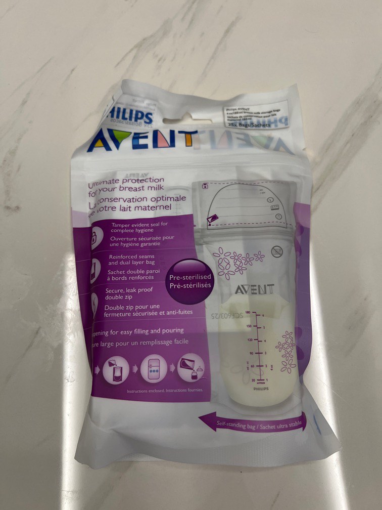 Philips Avent Milk Bag, Babies & Kids, Maternity Care on Carousell