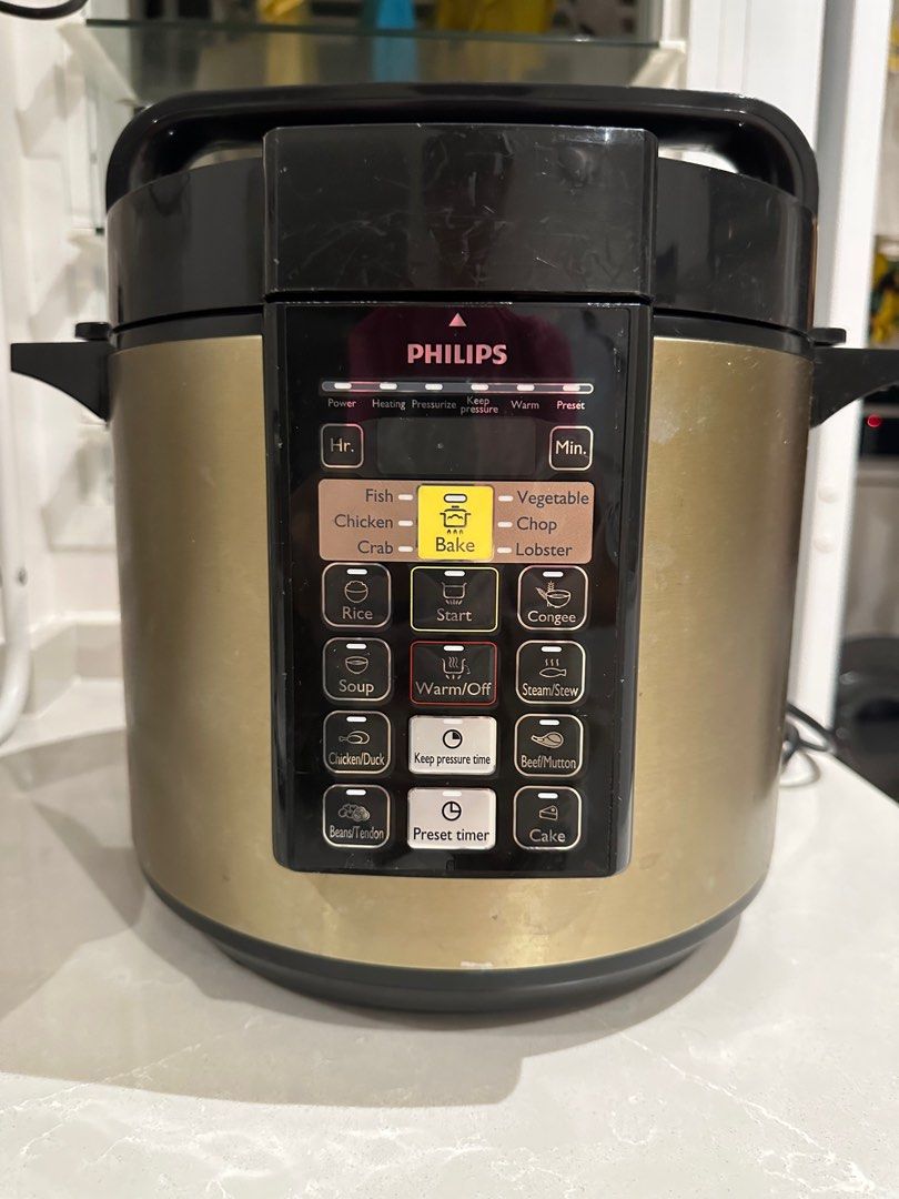 Philips Pressure Cooker, TV & Home Appliances, Kitchen Appliances ...