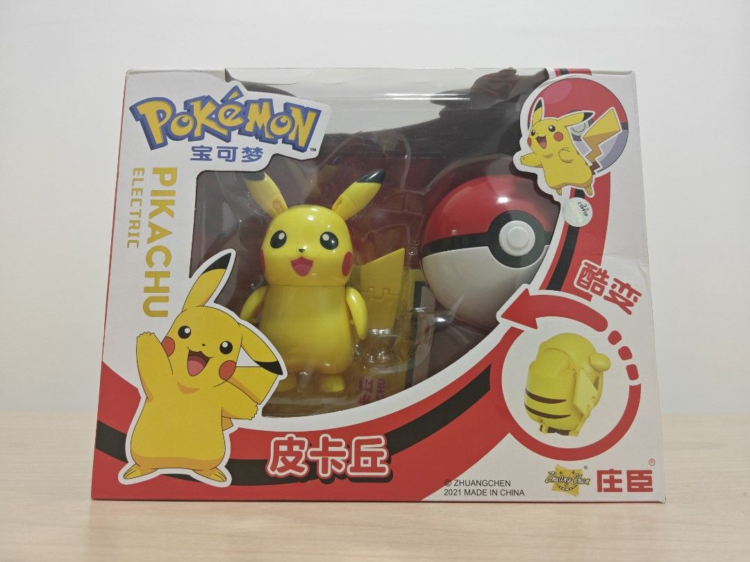 Pikachu (Pokemon Transformer), Hobbies & Toys, Toys & Games on Carousell