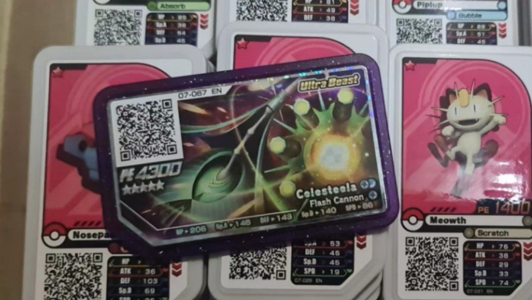 (Pokemon Gaole) 寶可夢加傲樂Legend Part 3 /07-0b7 celesteela, Hobbies & Toys ...