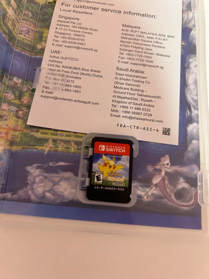 Pokemon Let’s Go Pikachu / Sword / Brilliant Diamond Nintendo Switch ...