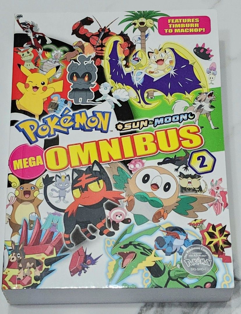 Pokemon Mega Omnibus 1 / 2 / XY Book, Hobbies & Toys, Books & Magazines ...