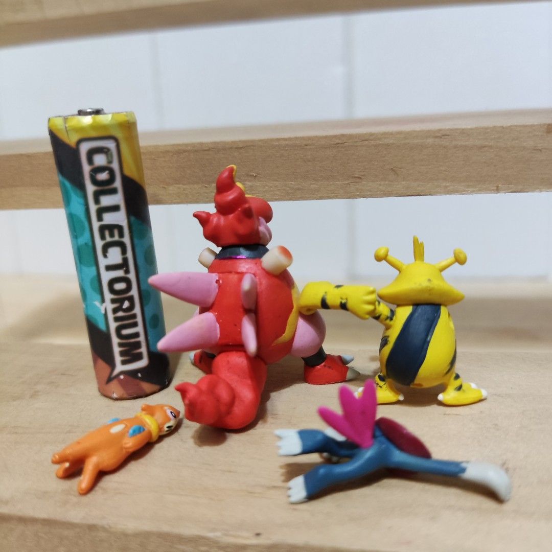 Pokemon Zukan Electabuzz Magmortar Buizel Weavile T-ARTS, Hobbies ...