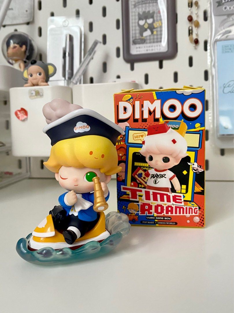 POPMART x DIMOO WORLD Time Roaming - A Navigator in a Motorboat on ...