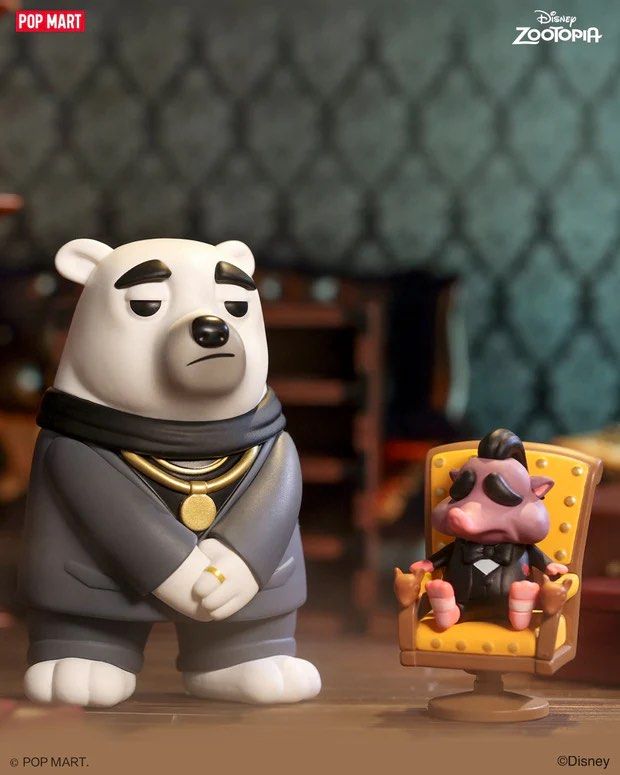 Popmart Zootopia Series - Mr. Big, Hobbies & Toys, Toys & Games on ...
