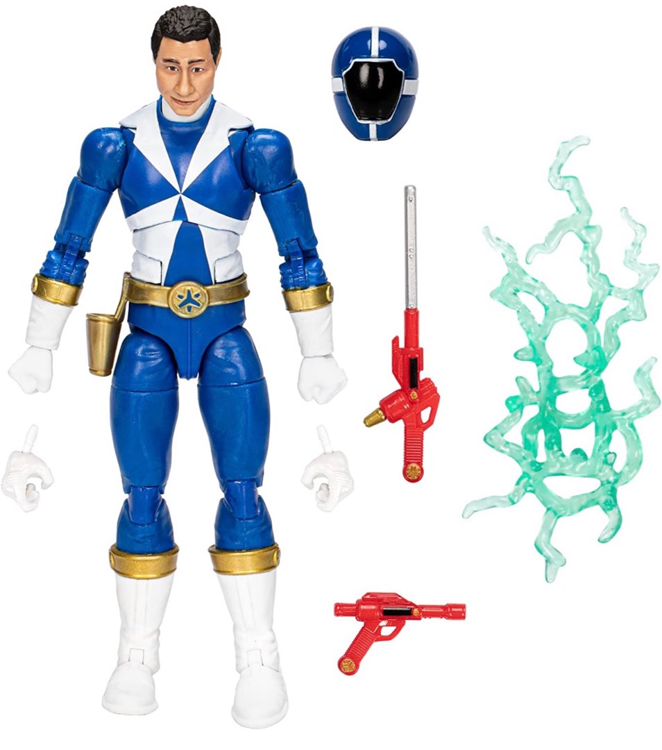 Power Rangers Lightning Collection Lightspeed Rescue Blue Ranger ...