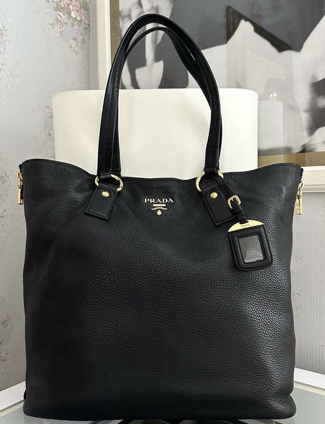 Prada Vitello Diano Tote Bag - Original, Luxury, Bags & Wallets on ...