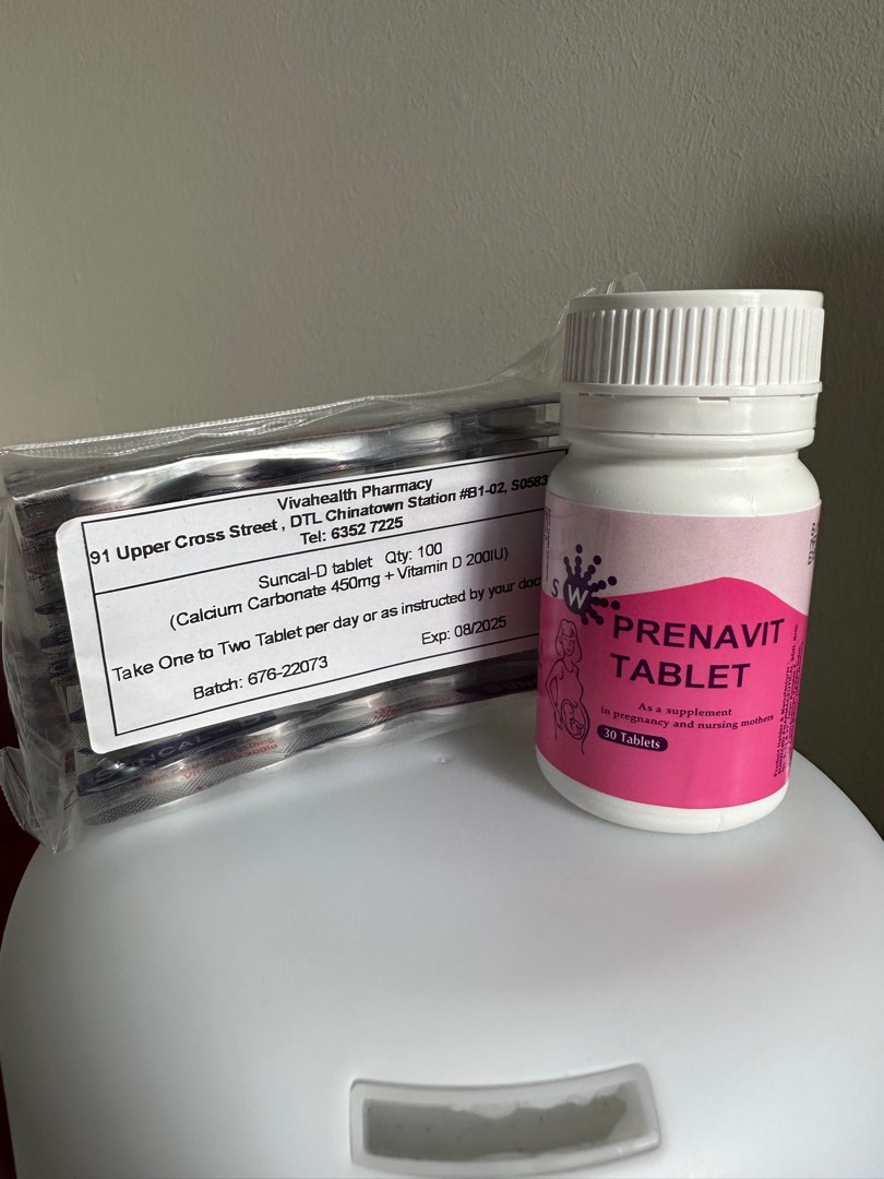 Sunward Prenavit (Prenatal Multivitamin), Health & Nutrition, Health ...