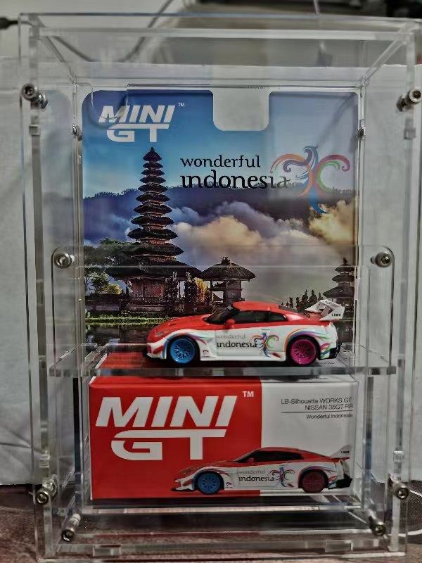 [Preorder] Display Case for Opened Mini GT Blister Pack (Not Hot Wheels ...