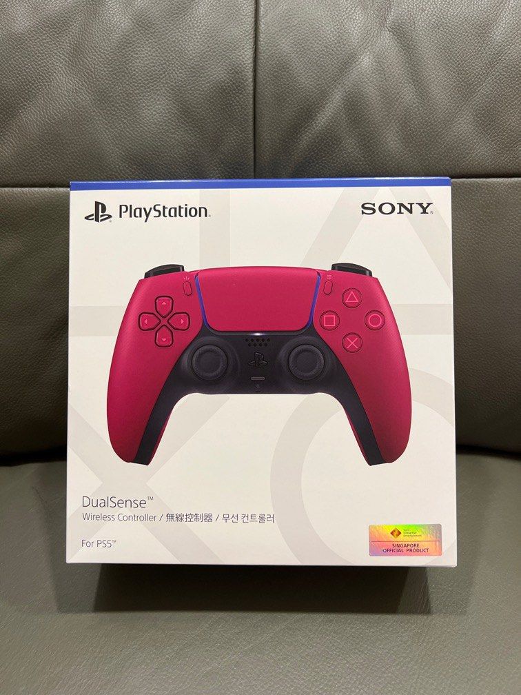 PS5 Dualsense Controller (Cosmic Red), Video Gaming, Gaming Accessories ...