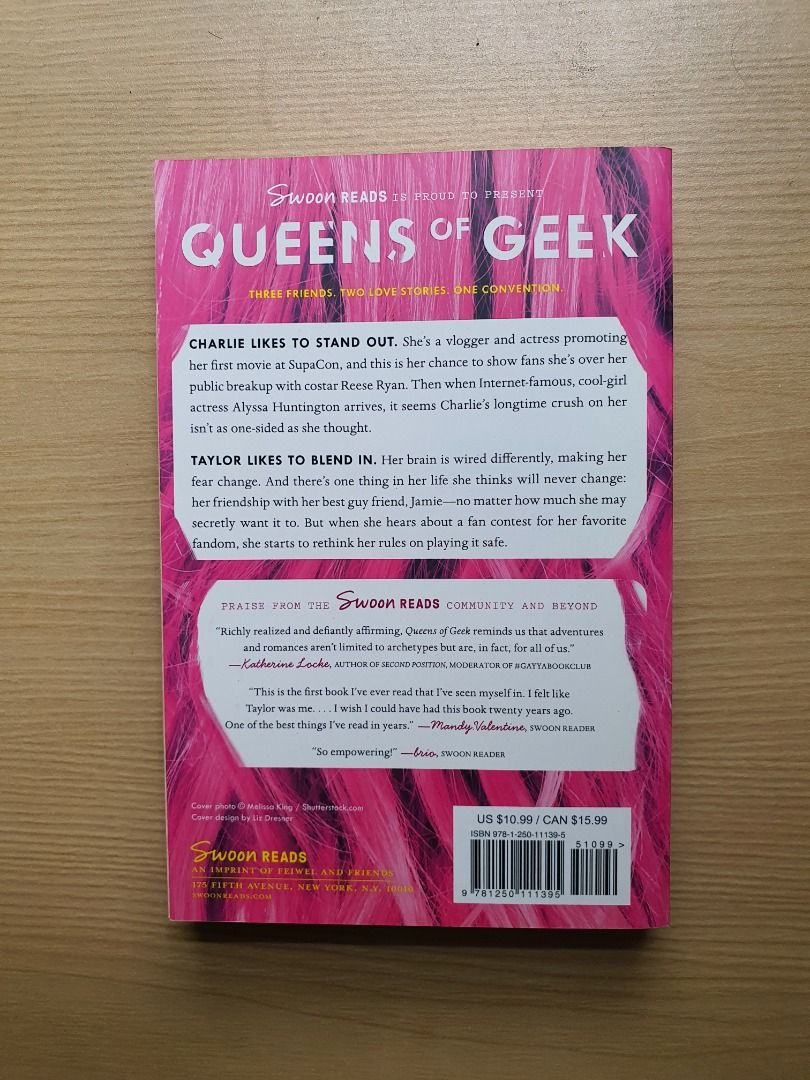 Queens of Geek by Jen Wilde, Hobbies & Toys, Books & Magazines, Fiction ...