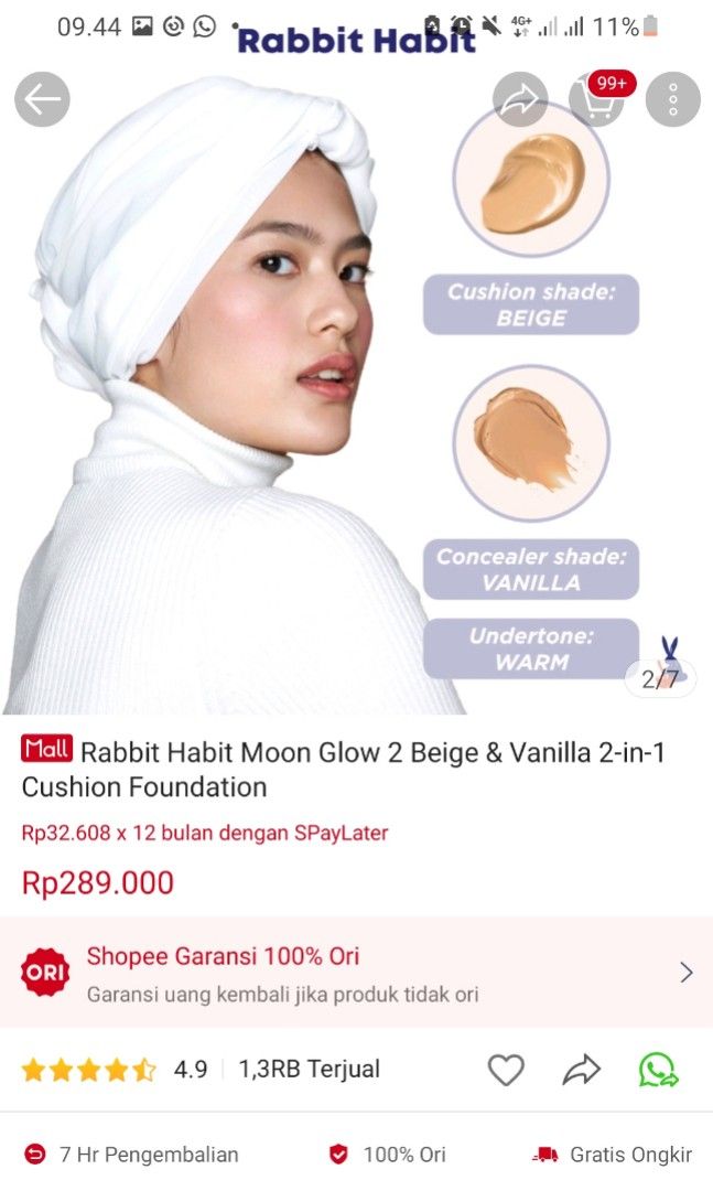 Rabbit Habit, Fesyen Wanita, Perhiasan di Carousell