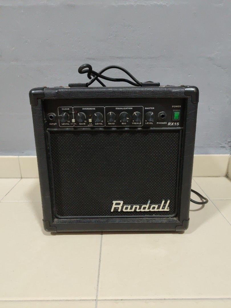 Randall RX15, Audio, Soundbars, Speakers & Amplifiers on Carousell