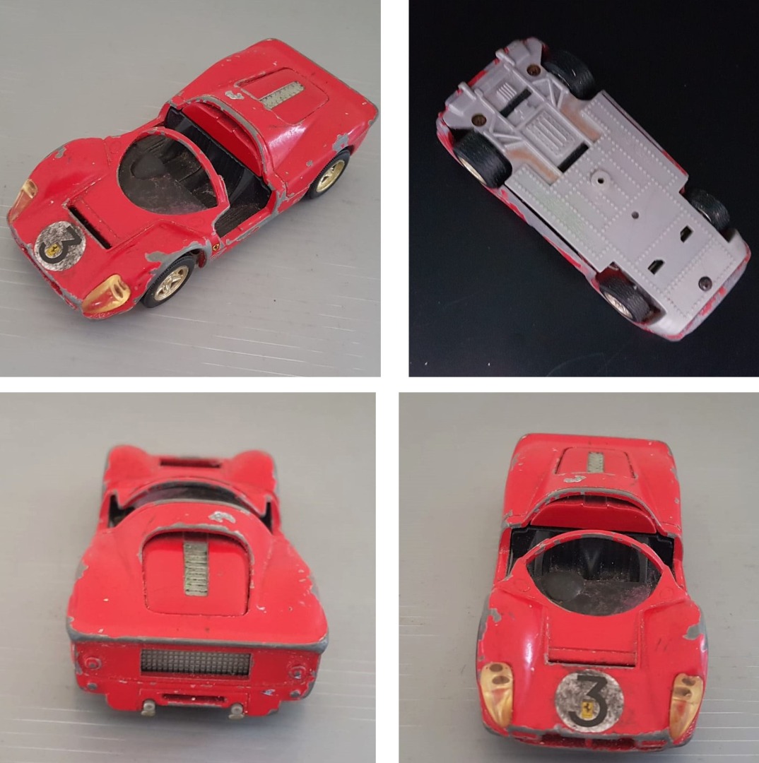 Rare Collectibles, Ferrari 1967 330 P4 Racing Car, 1:38 Ferrari Red ...