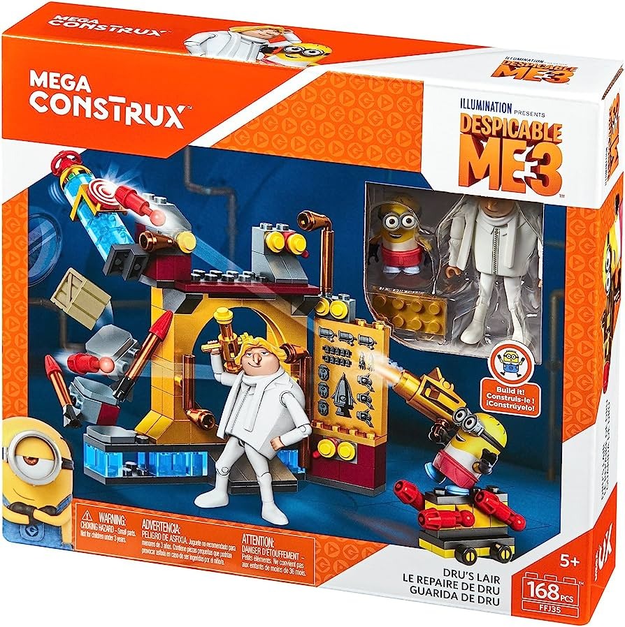 (RARE) Mega Construx 'Dru's Lair' Despicable Me 3, Hobbies & Toys, Toys ...
