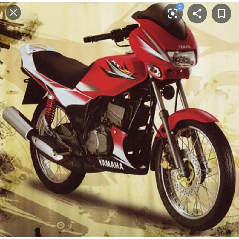 Ready stock Yamaha Rxz body set 100% original Yamaha, Motorcycles, Motorcycle Accessories on ...
