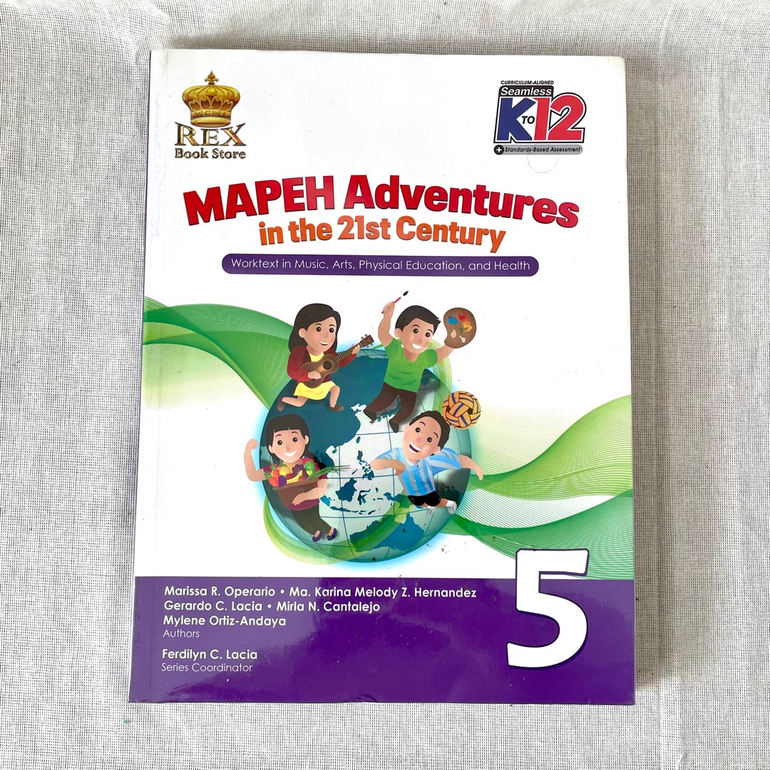 REX MAPEH Adventures: Grade 6, Hobbies & Toys, Books & Magazines ...