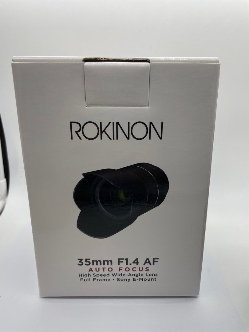 Rokinon 35mm f1.4 Sony E-Mount Full Frame Wide Angle Lens, Photography ...