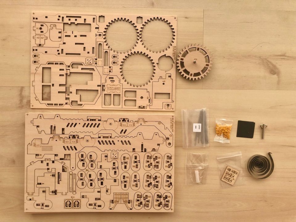 Rokr Wooden Train/Locomotive 3D puzzle kit on Carousell