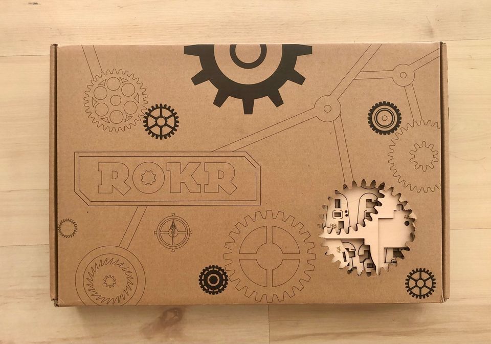 Rokr Wooden Train/Locomotive 3D puzzle kit on Carousell