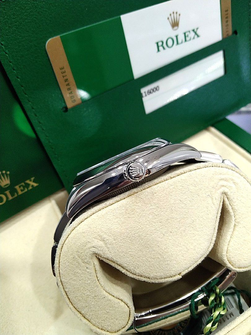Rolex bubble Tiffany blue OP36, Luxury, Watches on Carousell