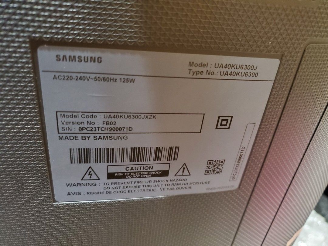 Samsung 40’ 4K UHD KU6300 Smart LED TV* 保用1年, 家庭電器, 電視 & 其他娛樂, 電視 ...