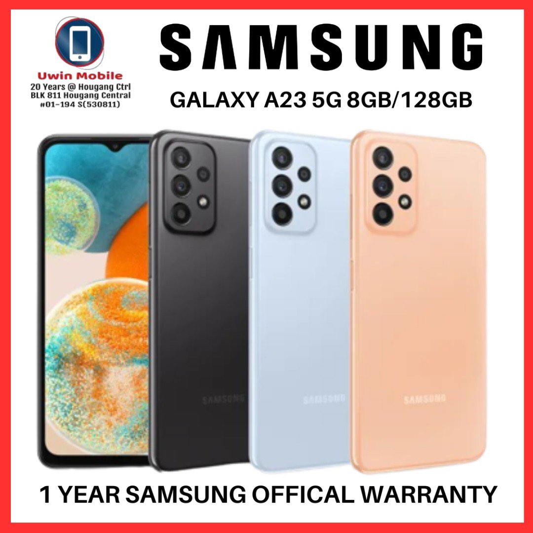 Samsung A23 5G 8gb/128gb Brand New, Mobile Phones & Gadgets, Mobile ...