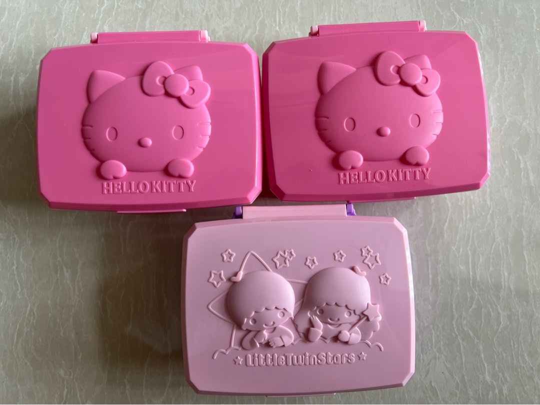 Sanrio small box (hello kitty/little twin stars), Furniture & Home ...