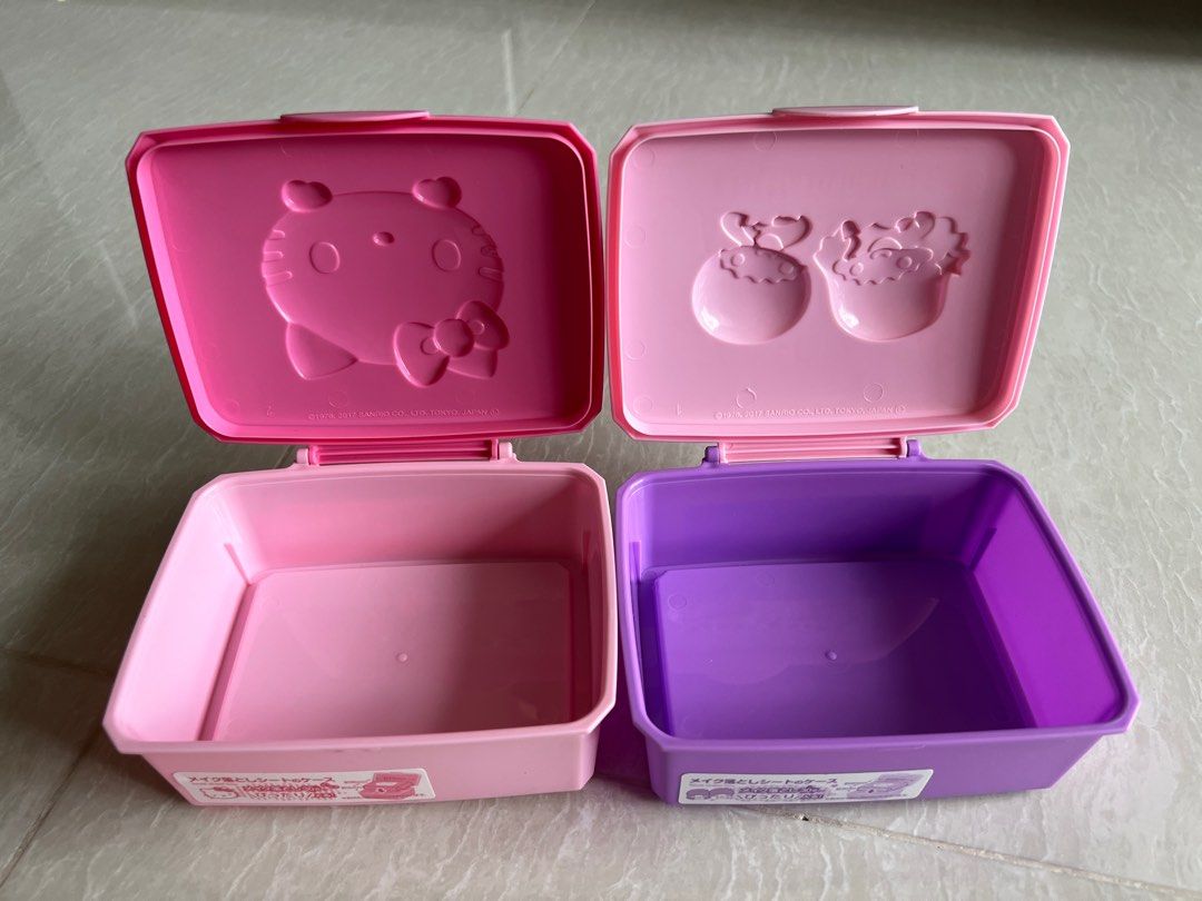 Sanrio small box (hello kitty/little twin stars), Furniture & Home ...