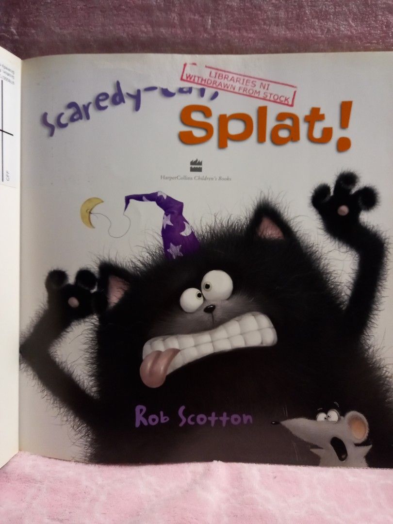 Scaredy-cat, Splat! by Rob Scotton, Hobbies & Toys, Books & Magazines ...
