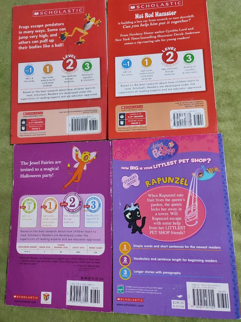 Scholastic Level 2 Story Books on Carousell