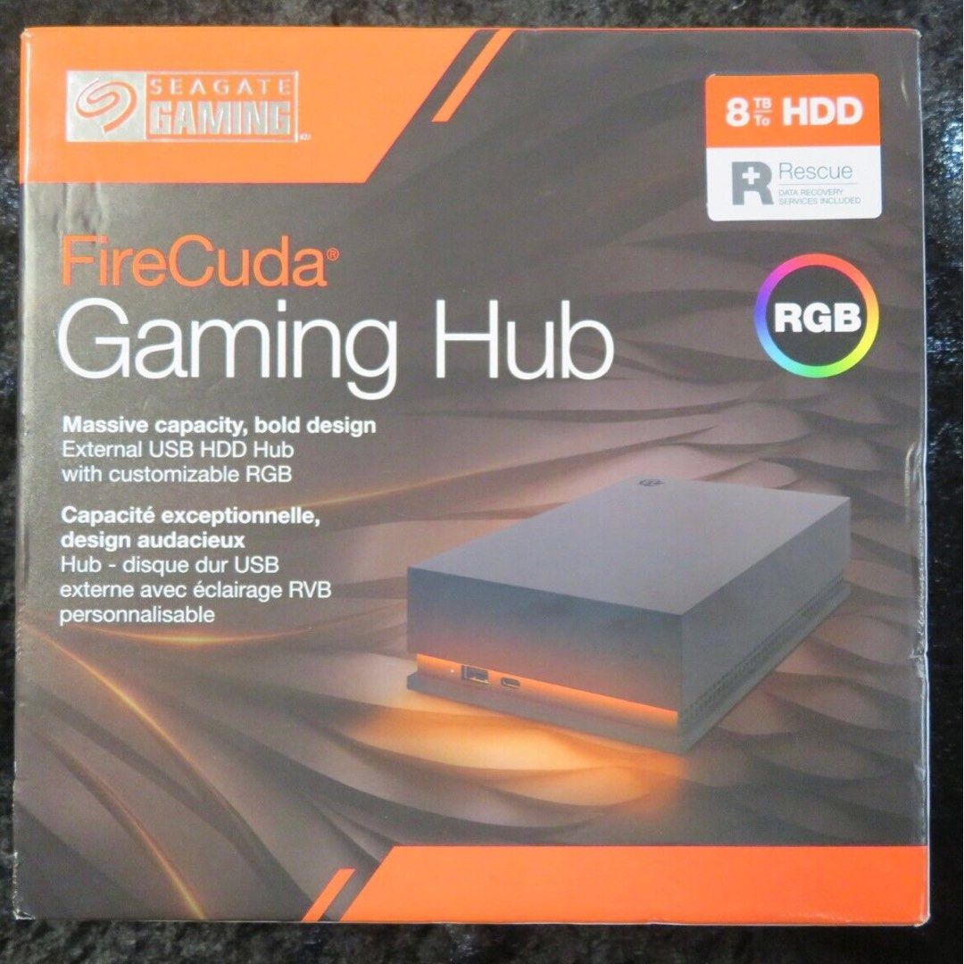 Seagate 8TB FireCuda Gaming Hub, Computers & Tech, Parts & Accessories ...