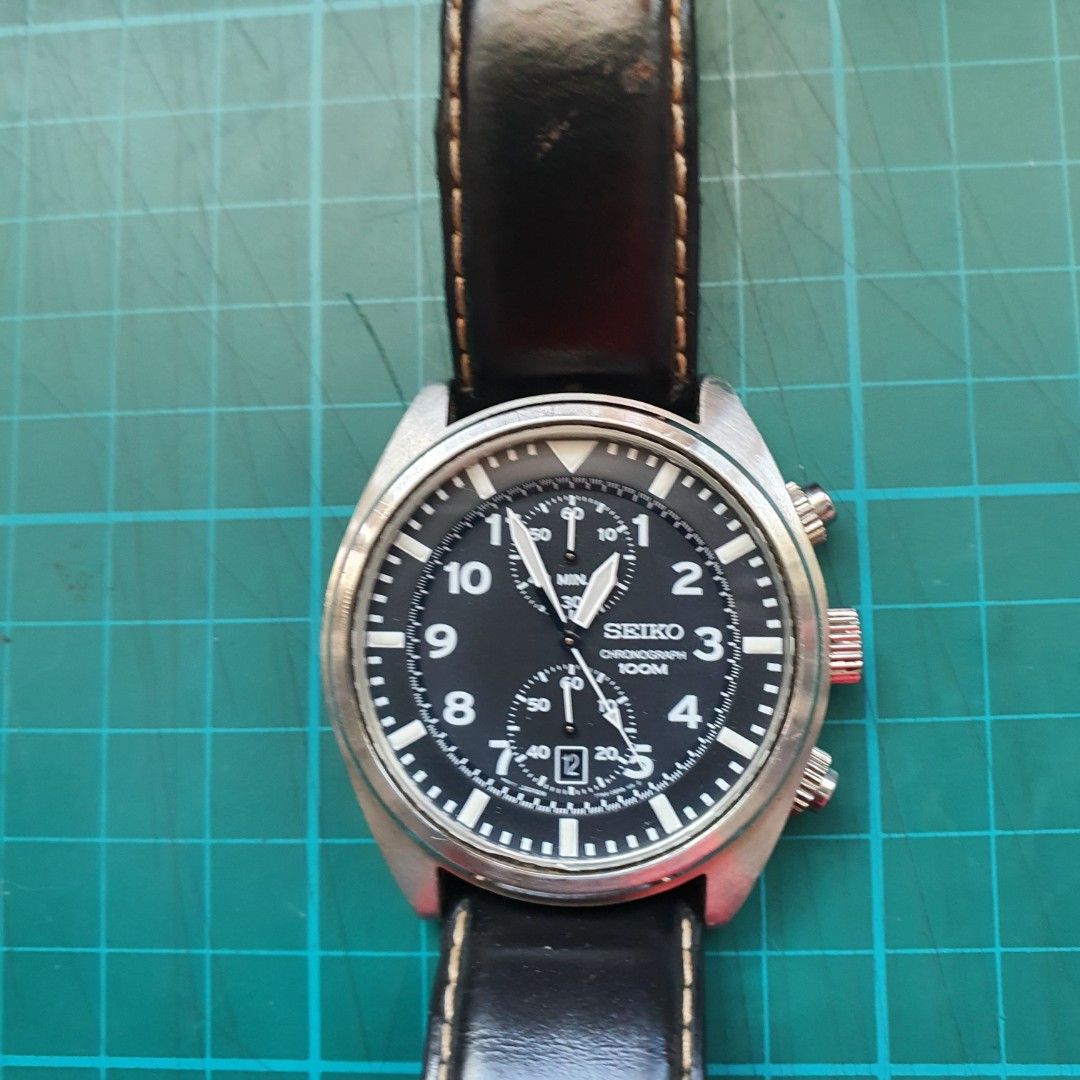 Seiko Chronograph Quartz, Men's Fashion, Watches & Accessories, Watches ...