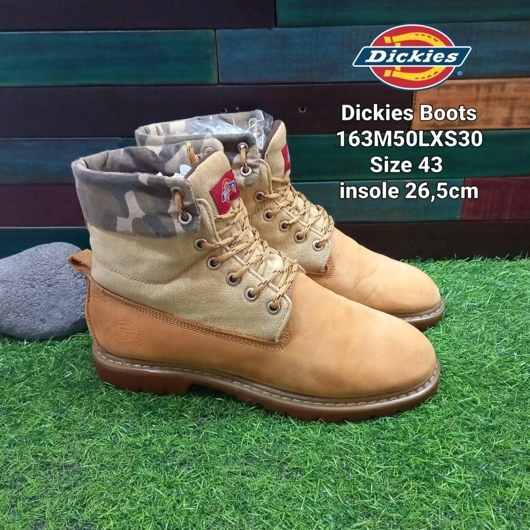 Sepatu Dickies 64M50LXS30 Boots Roll Top Wheat Nubuck Size 43 (26,5cm ...