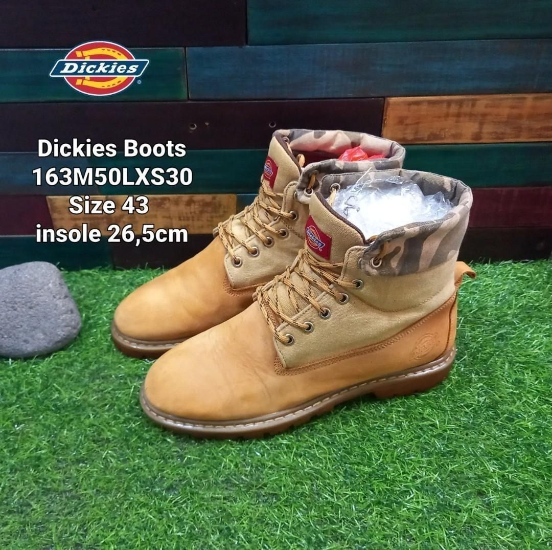 Sepatu Dickies 64M50LXS30 Boots Roll Top Wheat Nubuck Size 43 (26,5cm ...