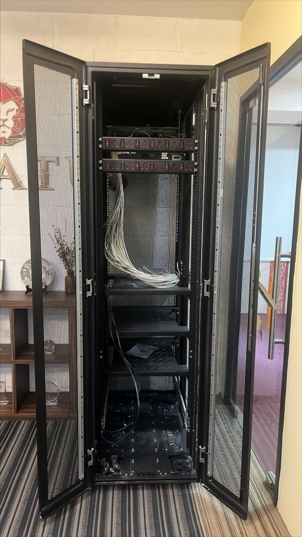 Server rack, Computers & Tech, Office & Business Technology on Carousell