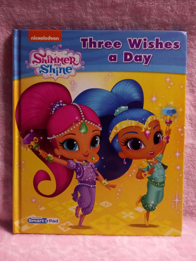 Shimmer and Shine Three Wishes a Day book on Carousell