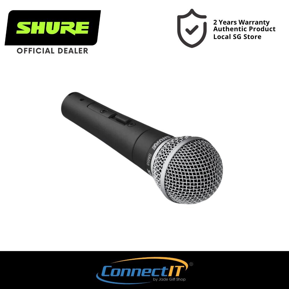 SHURE SM58S Vocal Microphone with On/Off Switch (2 Years Local Warranty), Audio, Microphones on ...