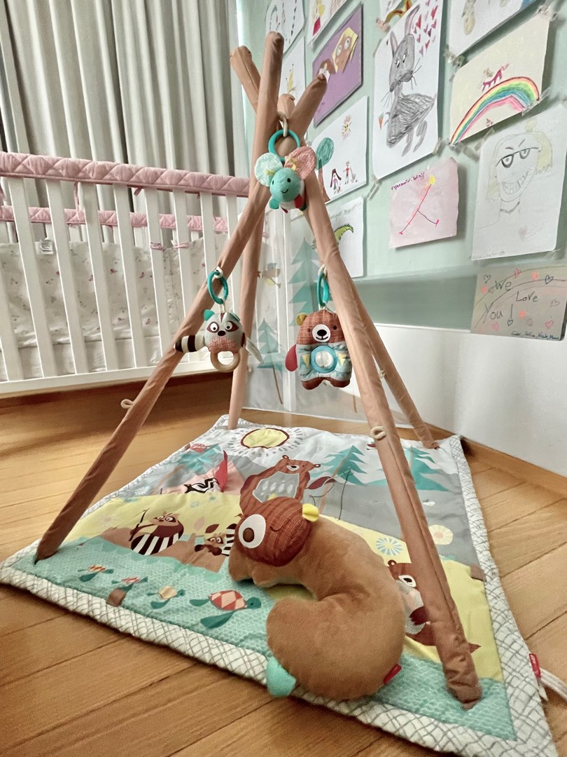 Skip hop camping play activity gym, Babies & Kids, Infant Playtime on ...