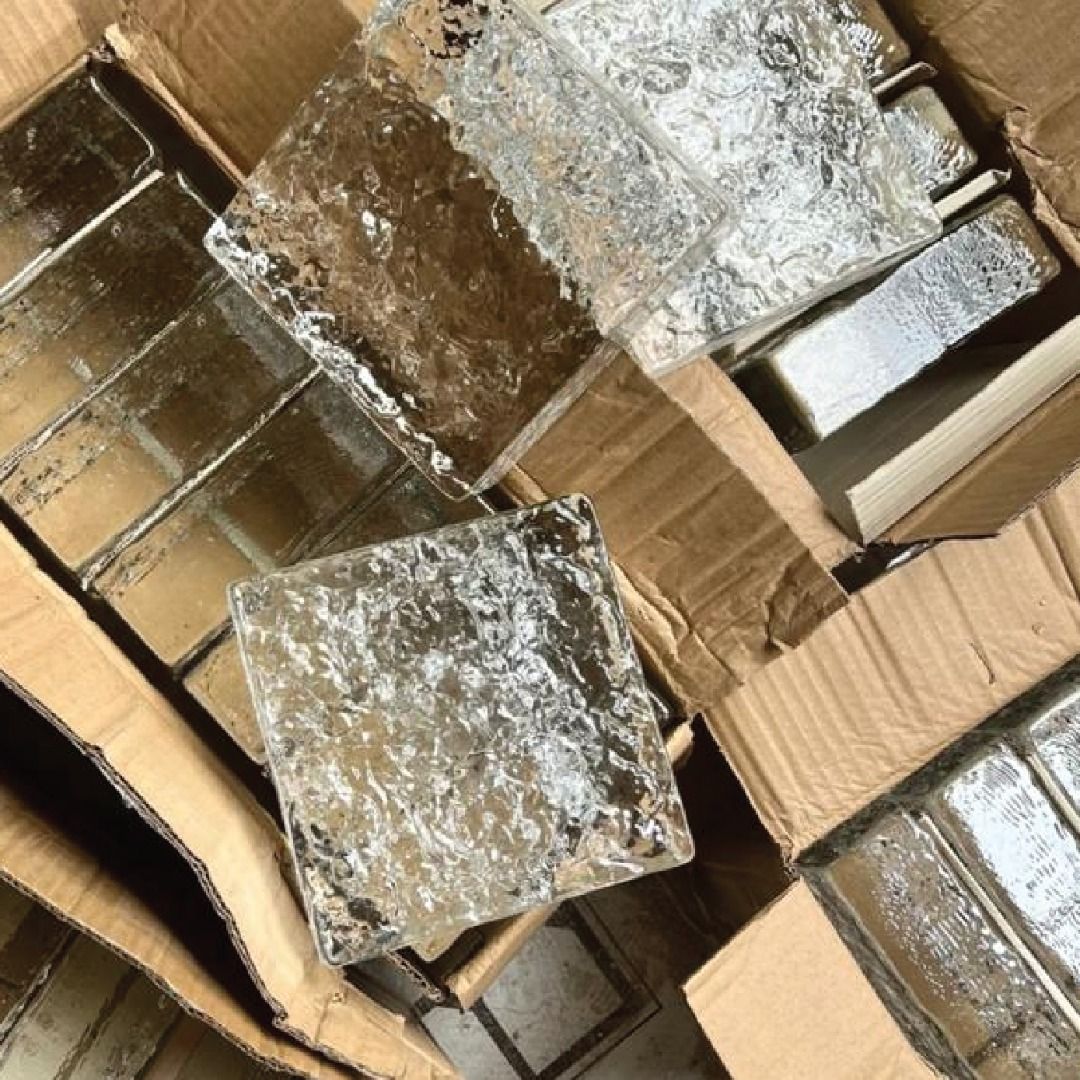 Local Ready Stock | Solid Crystal Brick Wall Divider Partition ...