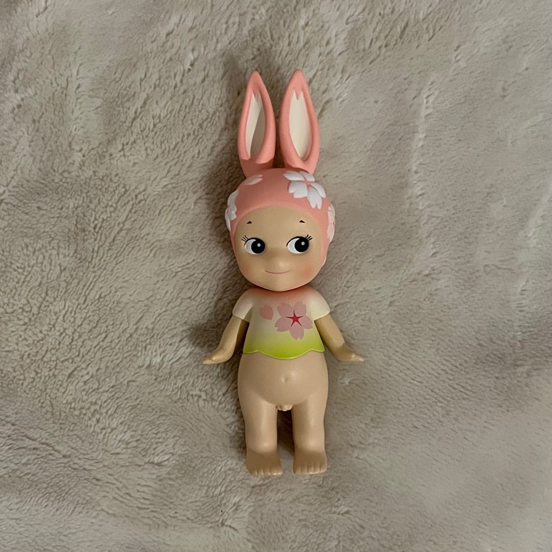 sonny angel cherry blossom rabbit (peaceful spring edition) on Carousell