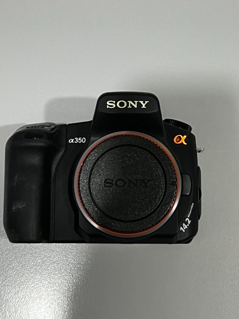 Sony Alpha A350 DSLR Camera Body, Photography, Cameras on Carousell