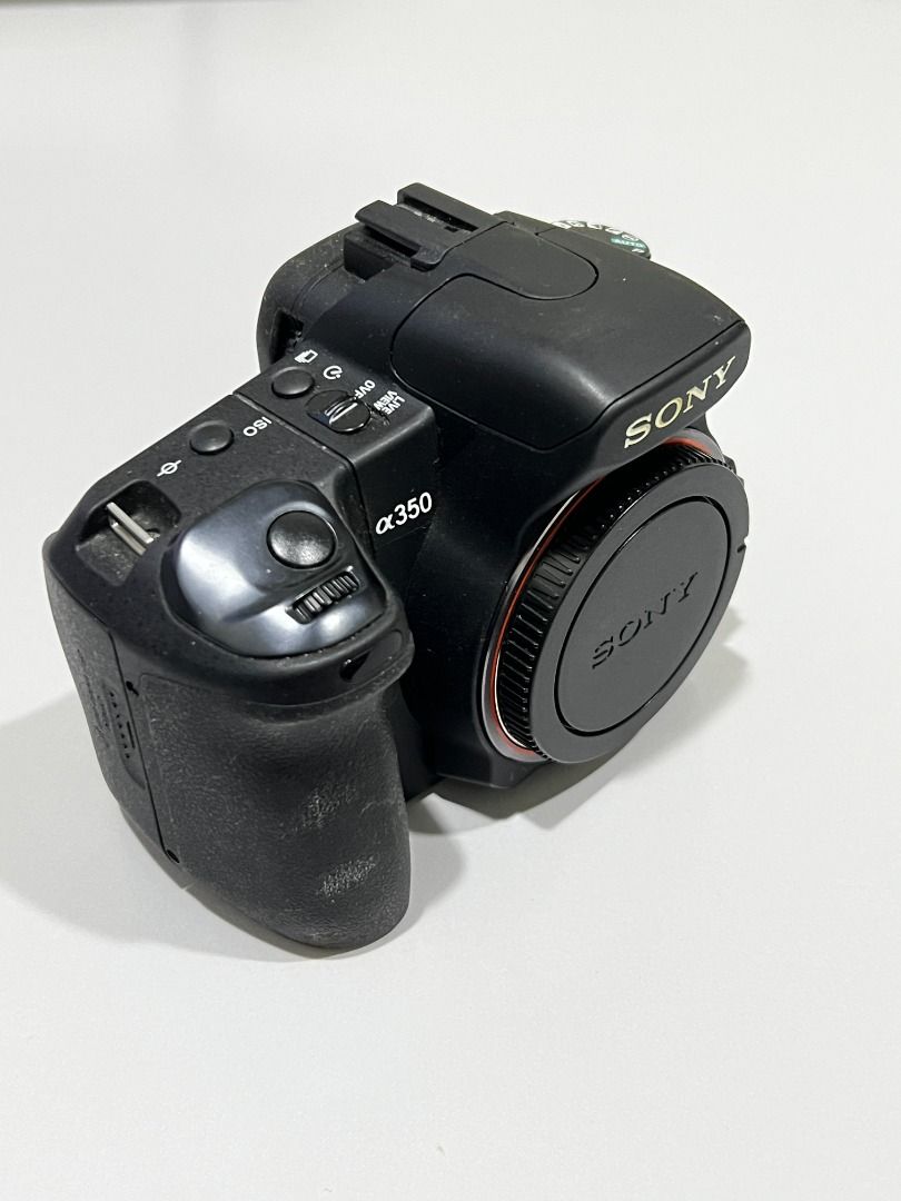 Sony Alpha A350 DSLR Camera Body, Photography, Cameras on Carousell