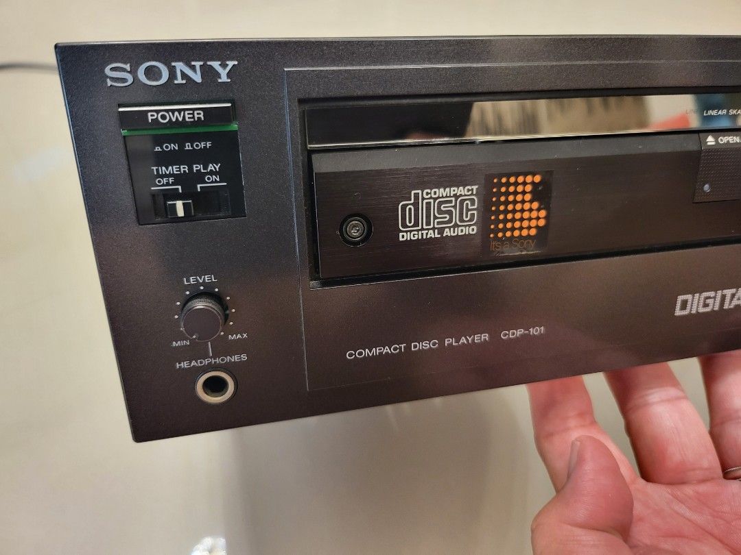 Sony CD Player CDP-101, Audio, Other Audio Equipment on Carousell