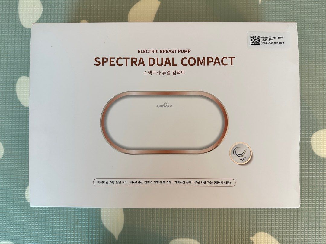 Spectra Dual Compact breast pump, Babies & Kids, Nursing & Feeding ...
