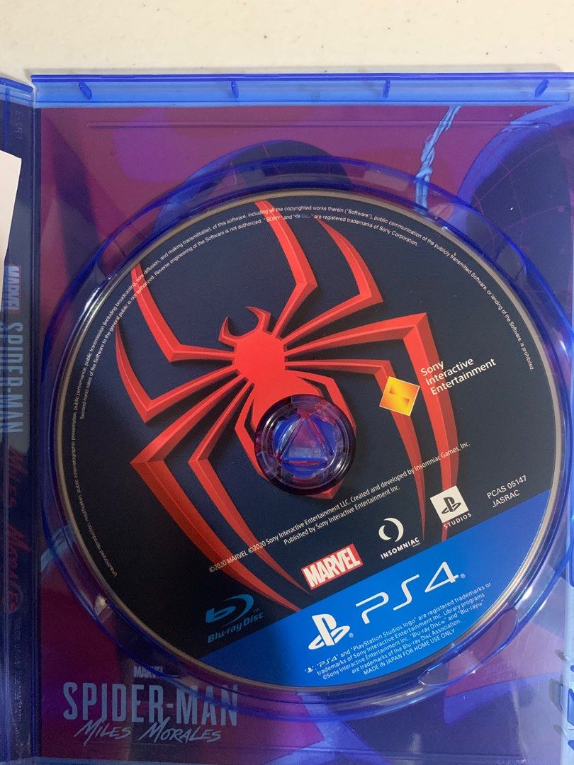 Spider-Man Miles Morales PS4, Video Gaming, Video Games, PlayStation on ...