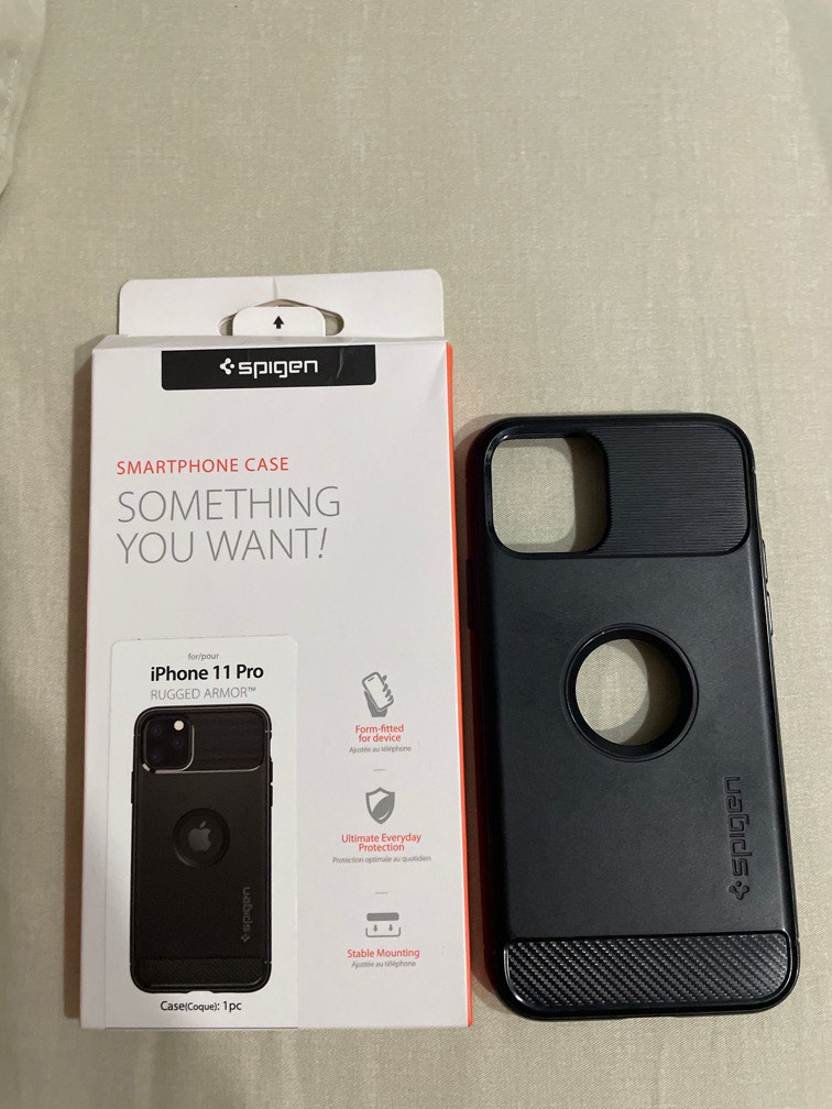Spigen Rugged Armor Case 11pro, Mobile Phones & Gadgets, Mobile ...