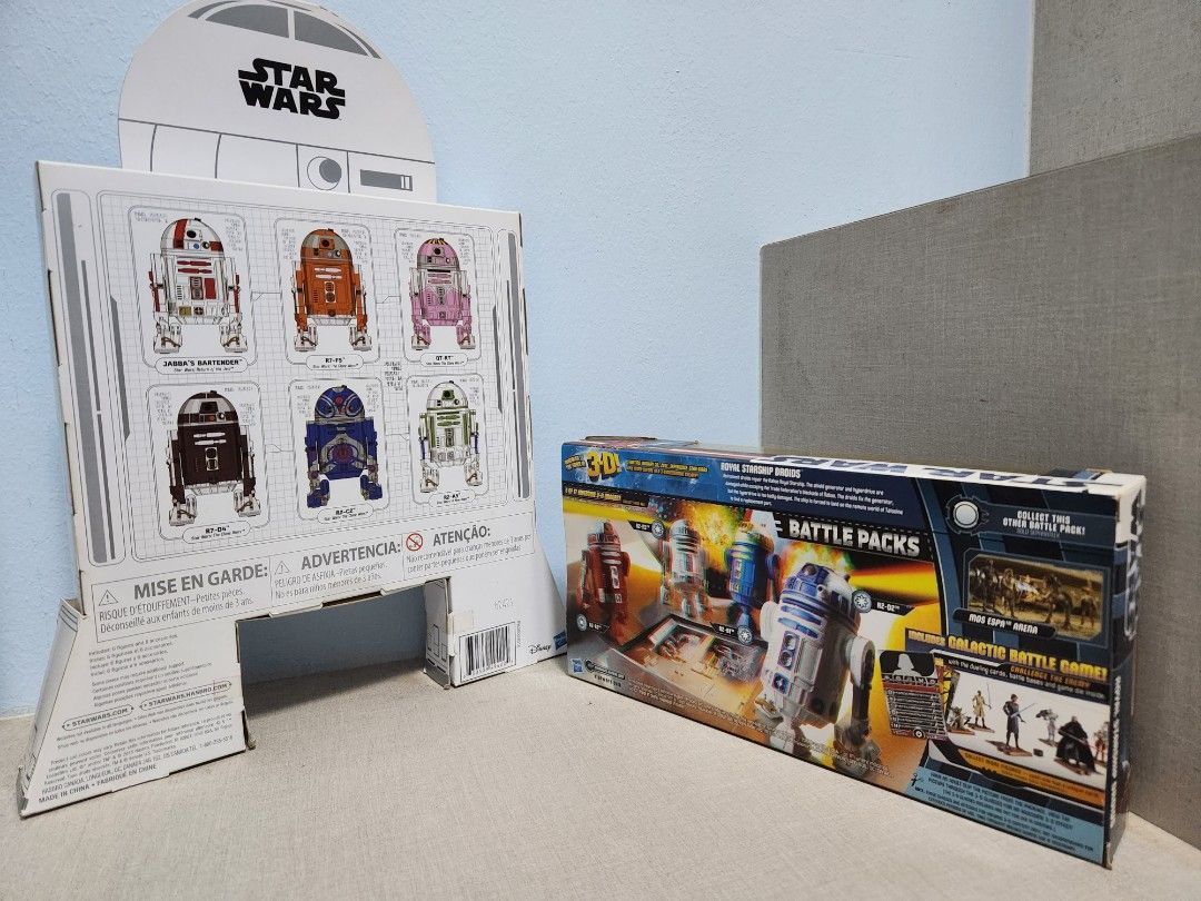 Star Wars Battle Packs Royal Starship Droids + Astromech Droid Pack NIB, Hobbies & Toys, Toys ...