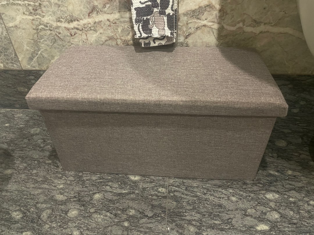 Storage Stool box, Furniture & Home Living, Home Improvement ...